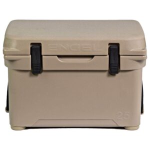 Engel ENG25-T 21 Quart High-Performance Hard Cooler and Ice Box Tan