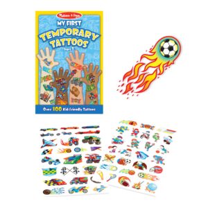 Melissa & Doug My First Temporary Tattoos - Blue