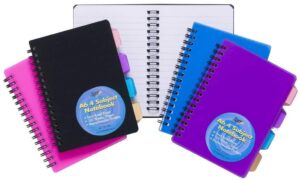 tiger a6 project notebook (4 subjects) with plastic cover x 1 single book