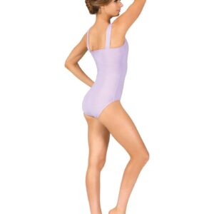 Theatricals Womens Cotton Pinch Front Tank Cotton Dance Leotard Light Blue XL N5501