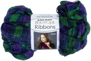 red heart boutique ribbons yarn, grapevine (e790.1933)