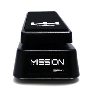 mission engineering ep-1 all metal, single channel expression pedal with standard control (black)