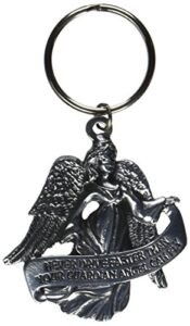 cathedral art (abbey & ca gift never drive faster decorative key ring, 4-inch, one size, multi