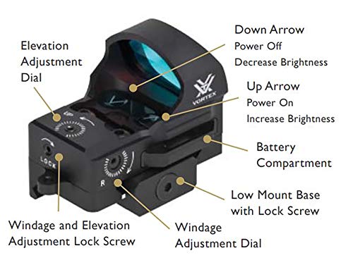 Vortex Optics Razor Red Dot Sight - 6 MOA Dot