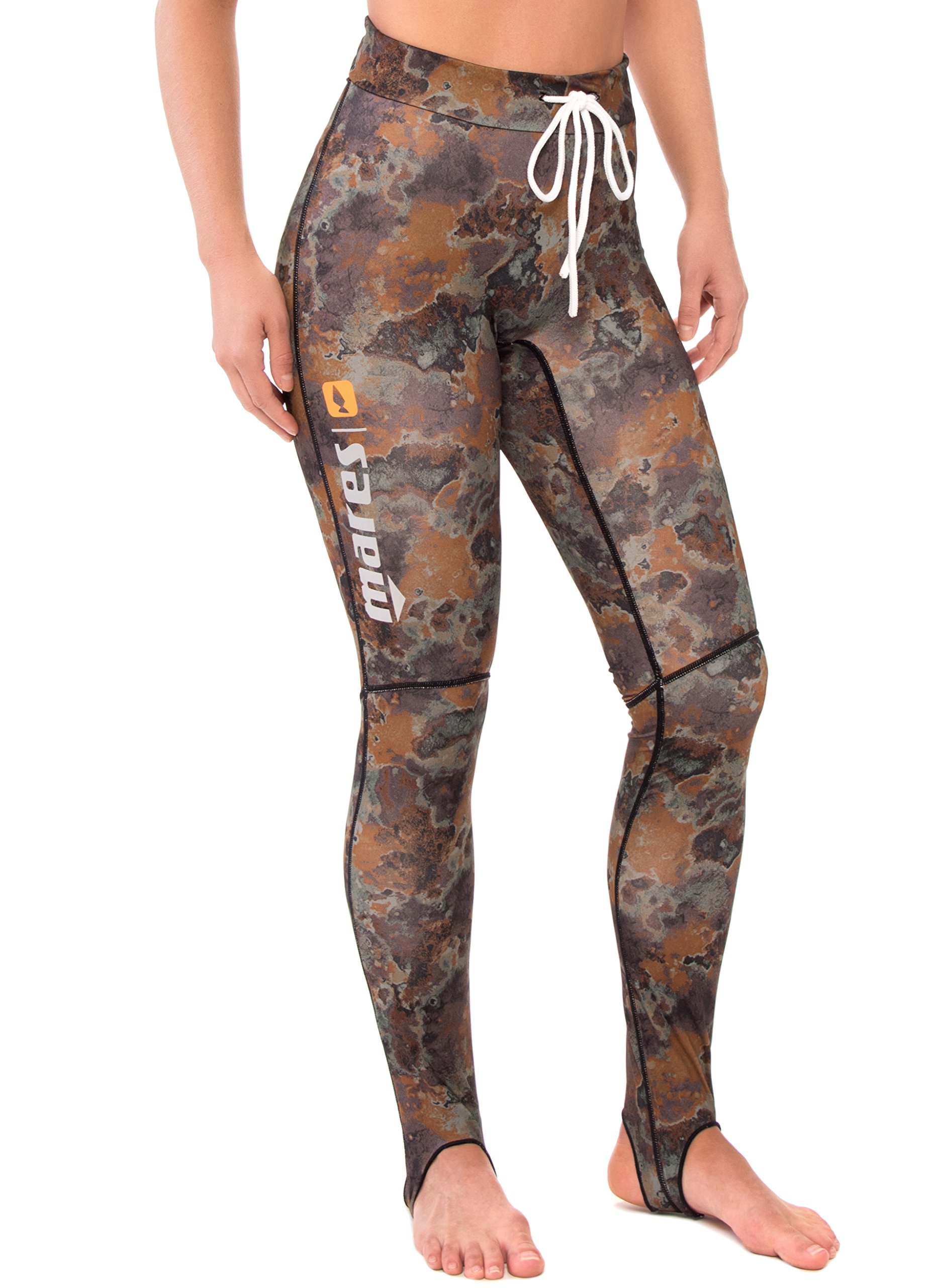 Mares Men's Instinct Rash Guard Pant, Camo Brown, Small