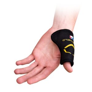 evoshield baseball catcher?s thumb guard, black, small/youth