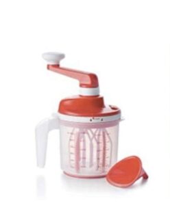 tupperware speedy chef hand operated mixer (no electric or batteries needed) 1,35l