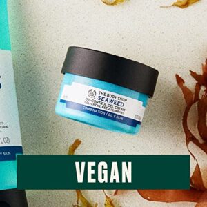 The Body Shop Seaweed Oil-Control Gel Cream – For Combination & Oily Skin – Hydrates, Balances & Mattifies – Vegan – 1.7 oz