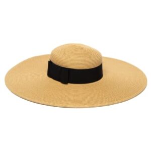 San Diego Hat Company Women's Floppy SPF 50+ Sun Hat, Camel, One Size