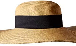 San Diego Hat Company Women's Floppy SPF 50+ Sun Hat, Camel, One Size