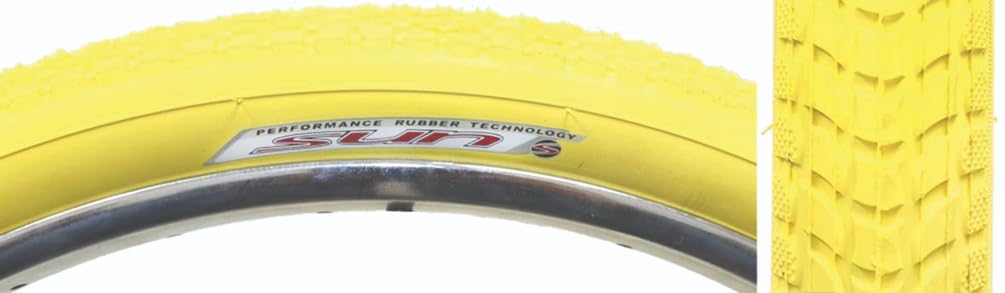 Sunlite Cruiser 927 Tires, 26 x 2.125, Yellow/Yellow