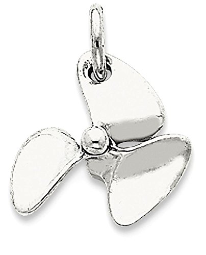 IceCarats 925 Sterling Silver Vintage Boat Fishing Propeller Necklace Charm Pendant 20mm x 16mm Only