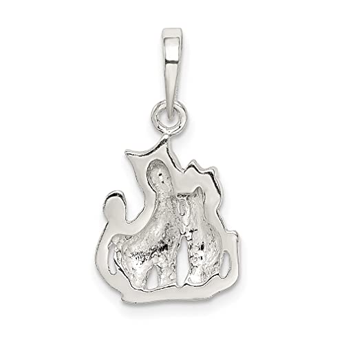 IceCarats 925 Sterling Silver Cats Necklace Charm Pendant Only