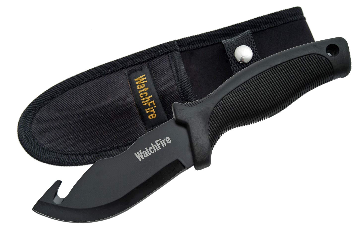 WatchFire Guthook Skinning Knife,black