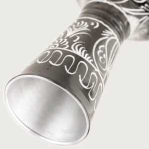 Meinl Percussion Darbuka Egyptian Goblet Drum, Hand Engraved — Made in Turkey — Synthetic Head, 2-Year Warranty (HE-124)