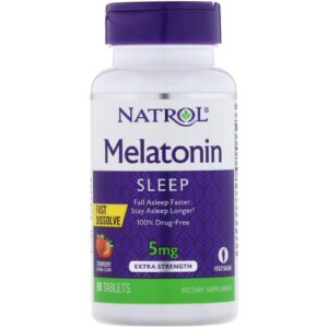 natrol melatonin 5mg fst dslv