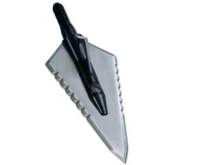 killer bee stinger buzzcut 4 blade arrow broadhead (pack of 3), 125-grain