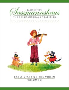 sassmannshaus, kurt - early start on the violin book 2