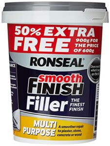 ronseal smooth finish multi purpose interior wall filler ready mixed 330 g