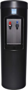 clover d7a hot and cold bottleless water dispenser, black