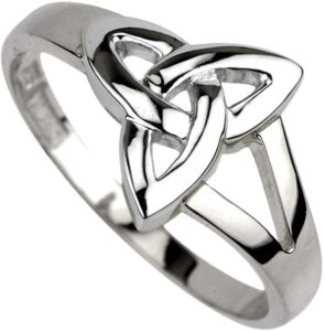 solvar trinity knot ring sterling silver sz 8