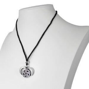 Hecate Triple Moon Jewelry - Wiccan Goddess Pendant Necklace