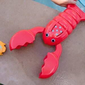 Melissa & Doug Sunny Patch Louie Lobster Claw Catcher - Grab-and-Squeeze Pool Toy For Ages 5+ years