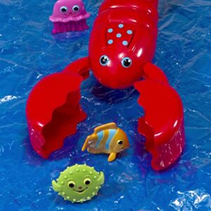 Melissa & Doug Sunny Patch Louie Lobster Claw Catcher - Grab-and-Squeeze Pool Toy For Ages 5+ years