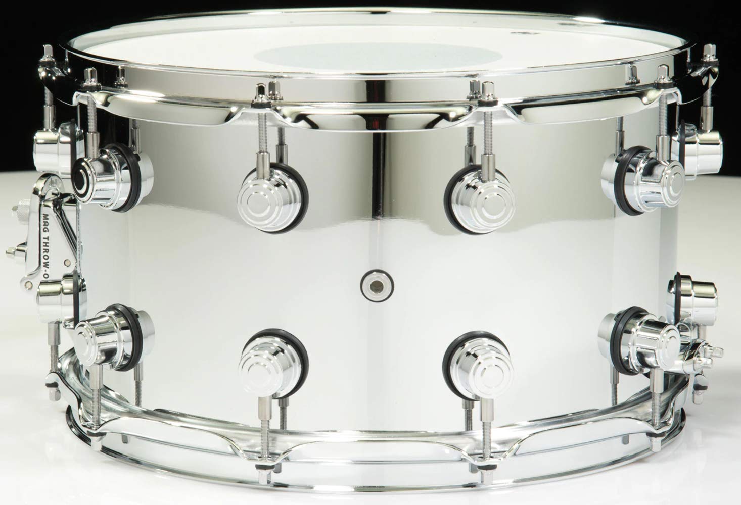 DW Performance Series Steel 8 x 14-inch Snare Drum - Polished