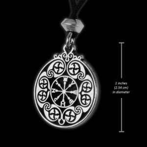 Celtic Protection Talisman - Pewter Sigil of Defense Amulet