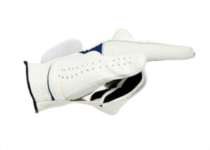 new! awesome innovative golf glove for adults - extra large - white - left - mens