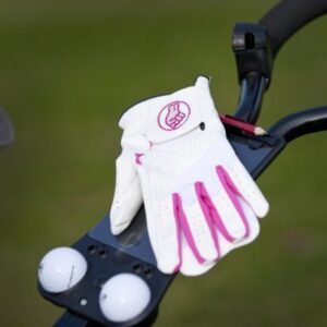 NEW! Awesome Innovative Golf Glove for Adults - Medium - Pink - Right - Ladies