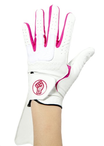 NEW! Awesome Innovative Golf Glove for Adults - Medium - Pink - Right - Ladies