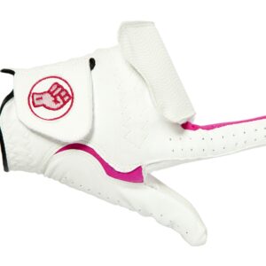 NEW! Awesome Innovative Golf Glove for Adults - Large - Pink - Right - Ladies