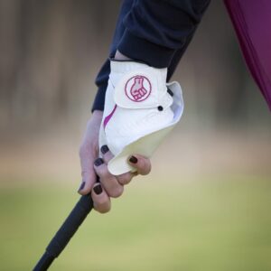 NEW! Awesome Innovative Golf Glove for Adults - Large - Pink - Right - Ladies