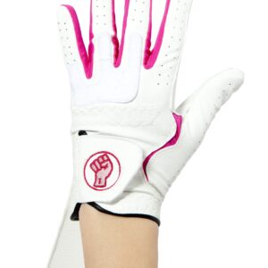 NEW! Awesome Innovative Golf Glove for Adults - Large - Pink - Right - Ladies