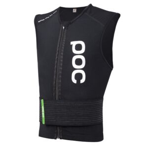 poc, spine vpd 2.0 vest, mountain biking armor for men and women, black, mdr