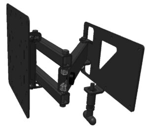 morryde tv1-006h extending swivel tv wall mount