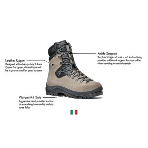 SCARPA Fuego Hiking Boots for Mountaineering and Wildland Firefighting - Bronze - 8.5