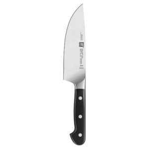 zwilling j.a. henckels pro 6" chef's knife, black