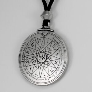 Talisman of Mercury Key of Solomon Pentacle Amulet Necklace