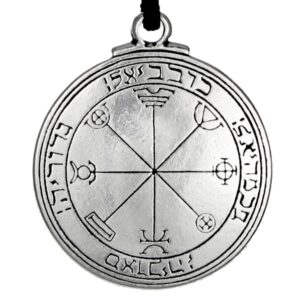 Talisman of Mercury Key of Solomon Pentacle Amulet Necklace