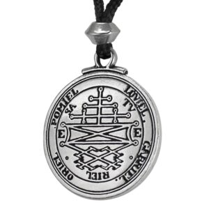 talisman for the favor of good spirits pendant necklace