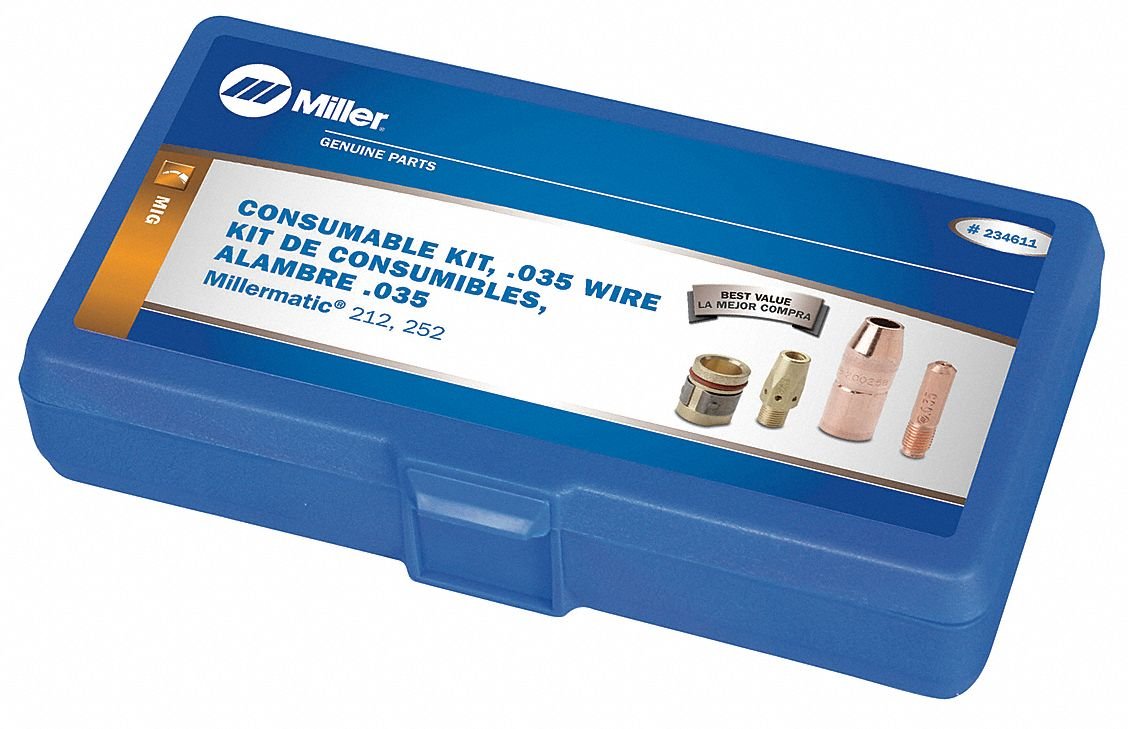 Miller Electric M 25 MIG Gun Consumable Kit.035 wire - 234611