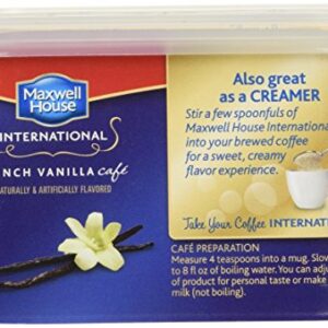 Maxwell House International Decaf French Vanilla Mix, 4 OZ