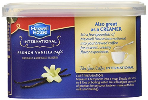 Maxwell House International Decaf French Vanilla Mix, 4 OZ