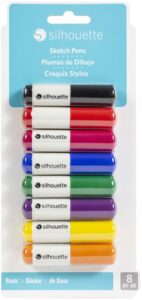 silhouette sketch pens 8/pcs