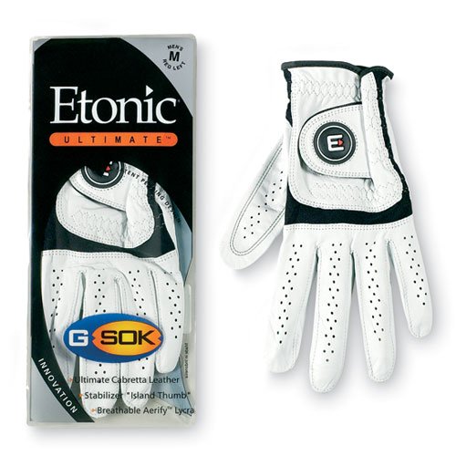 Etonic Ultimate Golf Glove White/Black Ladies LH SM