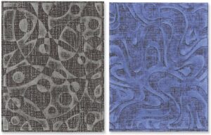 sizzix texture fades a2 embossing folders 2/pkg-retro cirque by tim holtz