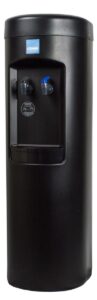 clover b7b room temp and cold bottleless water cooler with conversion kit, black